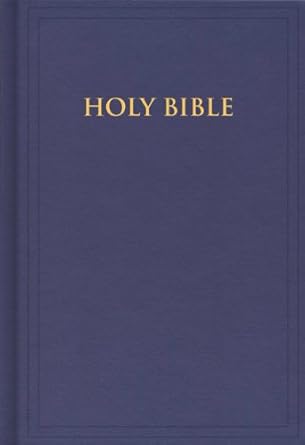 KJV Pew Bible, Blue Hardcover: Holman Bible Publishers: 9781433601842 ...