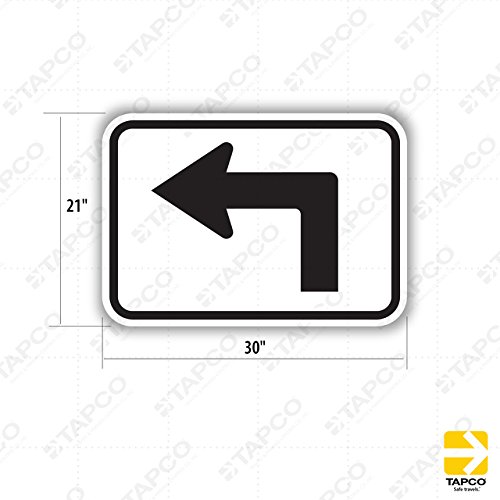M5-1L, 30"x21" with HI Sheeting, Aluminum Traffic Sign: Amazon.com ...