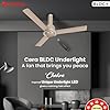 Buy Havells CERA BLDC 1200mm Premium Underlight Ceiling Fan with 100% ...