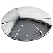 Daryl Shower Tray Waste Trap Dome Cover - Plastic with Chrome Finish ...