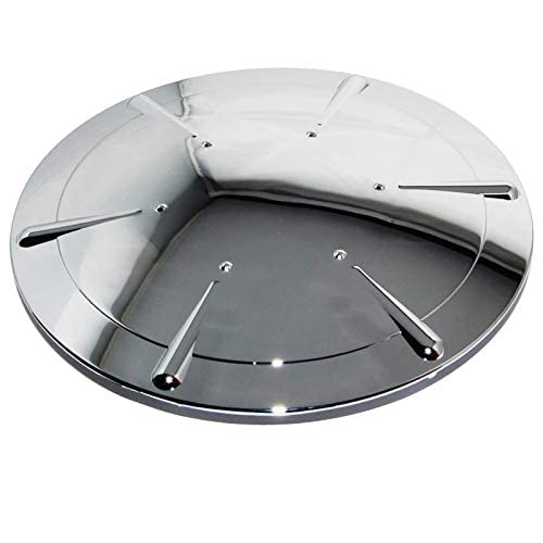 Daryl Shower Tray Waste Trap Dome Cover - Plastic with Chrome Finish ...