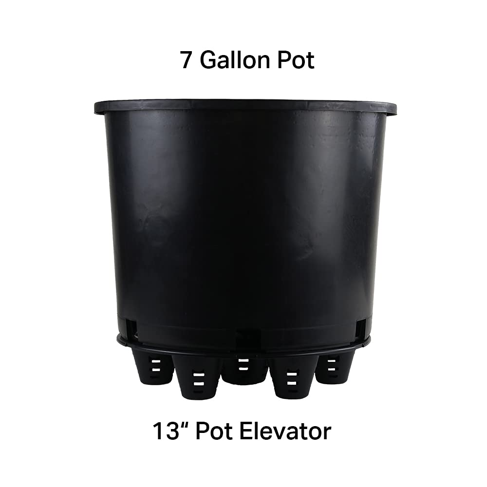 Snapklik.com : Grow1 13-Inch Pot Elevators For Plants
