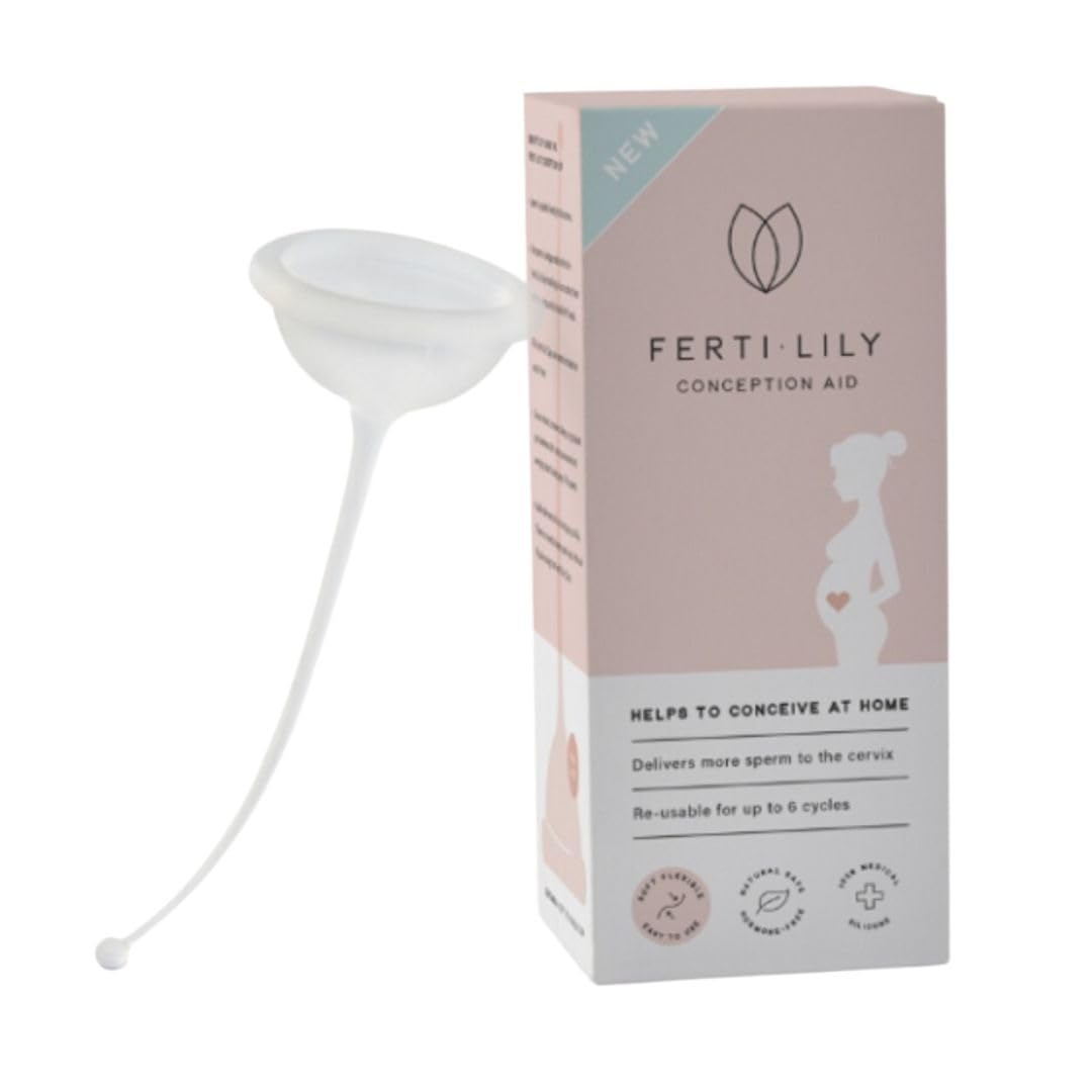 FERTI·LILY Cup Increases Odds of Conceiving - Friendly Gel Lubricant ...