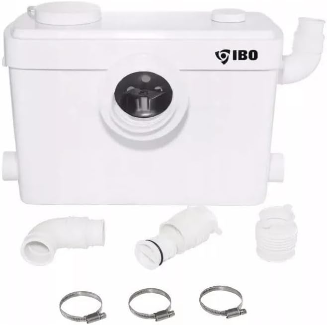 Sanibo Toilet Macerator Pump Sanitary Waste Sewage Sink Basin Shower ...