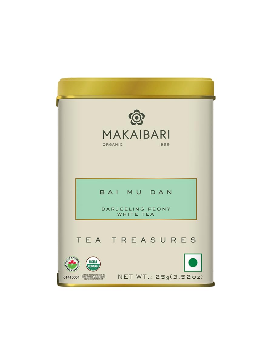 Amazon.com : Makaibari Tea Treasures-Makaibari Darjeeling Tea Bai Mu ...