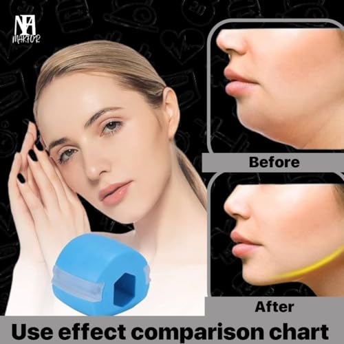 Jawline Exerciser,Jawline Exerciser Tool Men&Woman,Jaw Line Shaper,Jaw ...