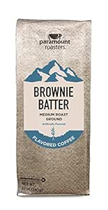 Amazon.com : Paramount Roasters Brownie Batter Flavored Ground Coffee ...