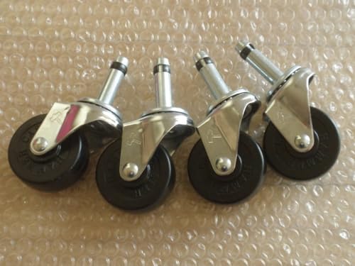 Roland JC-120 Caster Wheels - 4 Count - Black Metal or Polymer - Want ...