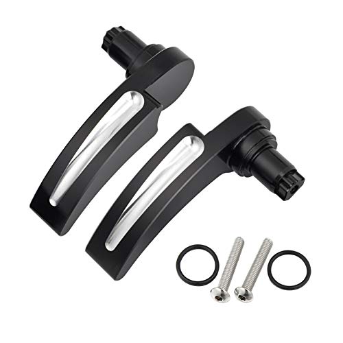 Snapklik.com : Amazicha Black Saddlebag Latch Kit Saddle Bag Latches ...