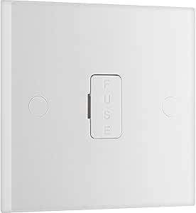 BG Electrical Unswitched Connection Unit, White Moulded, 13 Amp ...