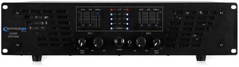 Amazon.com: Technical Pro AX AMPLIFIER SERIES AX3000 3000 Watts Peak ...