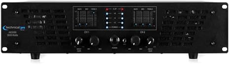 Amazon.com: Technical Pro AX AMPLIFIER SERIES AX3000 3000 Watts Peak ...