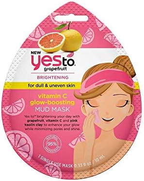 Amazon.com : Yes To Grapefruit Detoxifying Brightening Mask ...