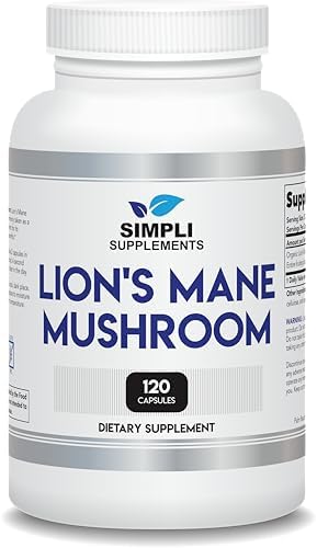 Amazon.com: Lion's Mane Mushroom Capsules | Organic Real Mushrooms ...