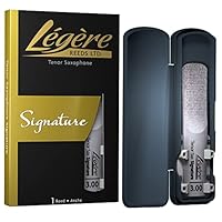 Légère Reeds - Tenor Saxophone Reed, Signature, Strength 3.00 (TSG3.00 ...