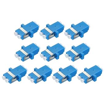 sourcing map Fiber Optical Coupler LC to LC UPC, Single Mode Duplex ...
