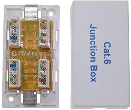 Amazon.com: SF Cable, CAT6 Junction Box, 110 Punch Down Type UL Listed ...