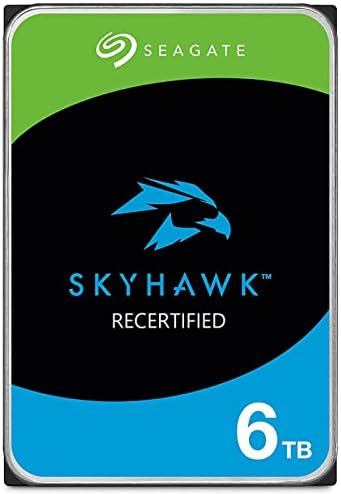 Amazon.co.jp: 【整備済み品】 Seagate Skyhawk 3.5 6TB 内蔵ハードディスク RVセンサー搭載 ネットワーク ...