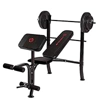Marcy Pro 14 Gauge Durable Steel Standard Adjustable Weight Bench Press ...