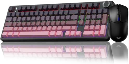 Amazon.com: AULA F99 Pro Wireless Mechanical Keyboard with Knob SC580 ...