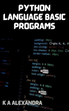 PYTHON LANGUAGE BASIC PROGRAMS: Programming For Beginners | Data ...
