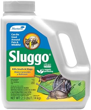 Amazon.com : Monterey Sluggo Plus Insect, Slug & Snail Pellets For ...