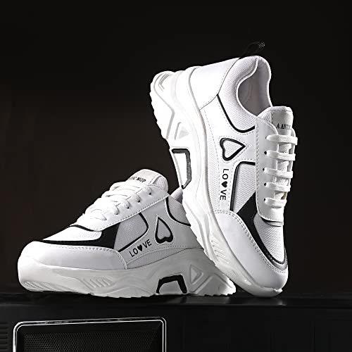 Buy A ANTIC MOP® AM-28200103 Black White Women's Ultraforce Mid-Top ...