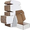 Amazon.com: HORLIMER 4x4x2 inches Shipping Boxes Set of 50, White ...