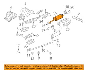 Genuine Honda 18307-SVB-A03 Exhaust Muffler : Amazon.in: Car & Motorbike