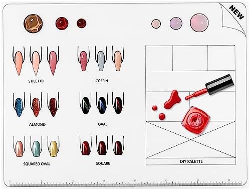 Amazon.com: Americanails Mini Acrylic Nail Training Mat - Beginners ...