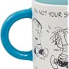 Amazon.com | Hallmark Peanuts Mug (75th Anniversary Linus Through The ...