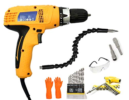 ISC Professional Powerful Electric Screwdriver Cum Drill Machine with ...