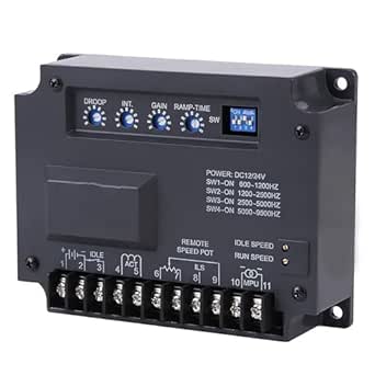 FridayParts EG2000 Engine Speed Control Unit Controller 10-32VDC for ...