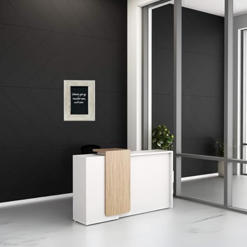 TEKAVO Frontline Reception Table for Office, Shop, Clinic, Showroom ...