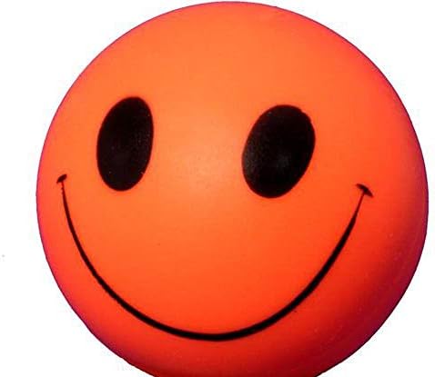 Pair of Squeaky Smiley Face Dog Toys Balls : Amazon.co.uk: Pet Supplies
