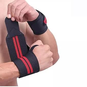 Buy ABW Weight Lifting Wrist Support with Thumb Loop Strap for Gym ...