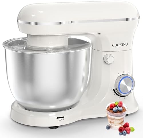 Amazon.com: Honinst Stand Mixer, 6.5QT 10-Speed Tilt-Head Electric ...