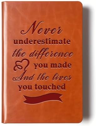 Amazon.com : Boss Appreciation Gift Leather Notebook Mentor Travel ...