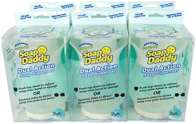 Amazon.com: Scrub Daddy Soap Daddy - Dual-Sided Liquid Dish Soap ...