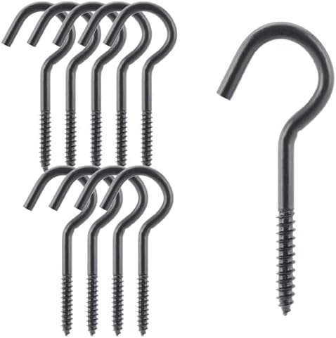Amazon.com: LSYGXYZ Large Screw Hooks, 4 Inches Heavy Duty Ceiling ...