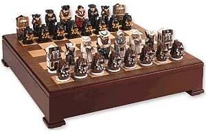 Old West Chess Set : Amazon.co.uk: Home & Kitchen