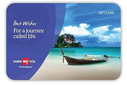 MakeMyTrip Physical Gift Card : Amazon.in: Gift Cards