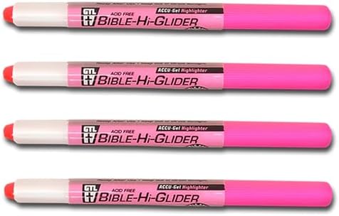 Amazon.com : G.T. Luscombe Company, Inc. Accu-Gel Bible Highlighter ...