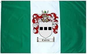 Amazon.com : Currin Family Crest / Coat of Arms Flag. Large 3 ft. x 5 ...