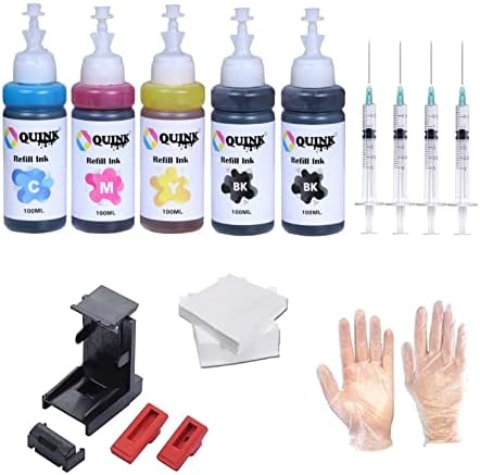 QUINK Refill Kit for Canon Ink Cartridges - PG-47 CL-57S CL-57S - 55 CL ...