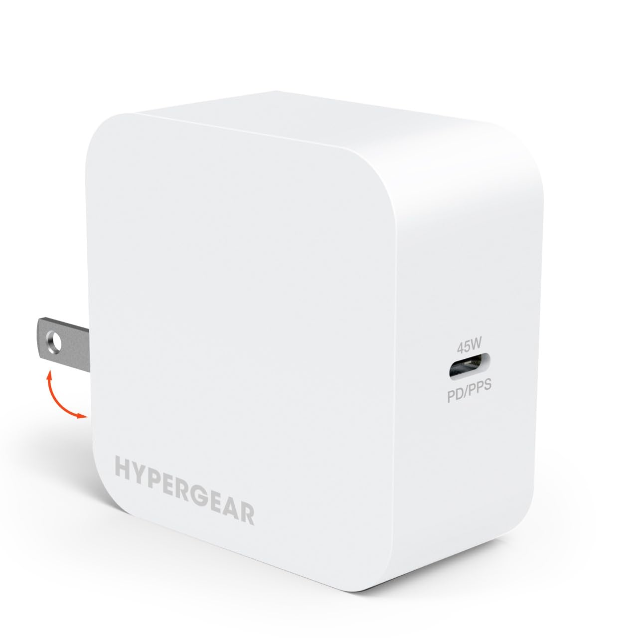 Amazon.com: USB-C Laptop Wall Charger HyperGear Portable 45W USB-C PD ...