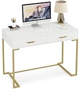 Amazon.com: Tribesigns Computer Desk with 3 Drawers, 59-Inch PC Desk ...