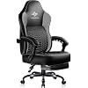 Amazon.com: LEMBERI Big and Tall Gaming Chair 400lb Weight Capacity ...