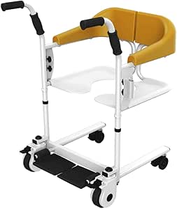 Amazon.co.jp: Elderly Walker with Pedal and Toilet Bowl Adjustable ...