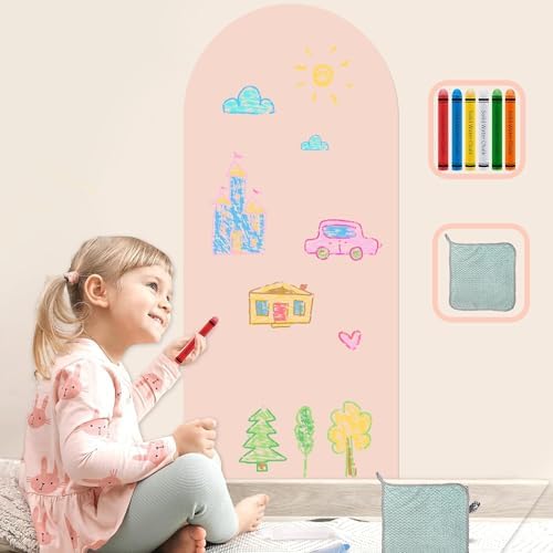Amazon.com: Magnetic Wall Decal Arch Magnetic Chalkboard for Kids ...